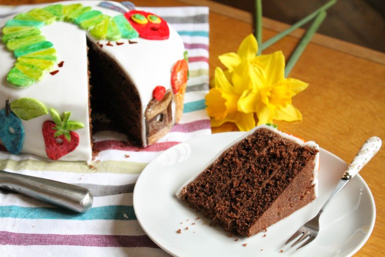Very Hungry Caterpillar Cake – Bryony's Kitchen
