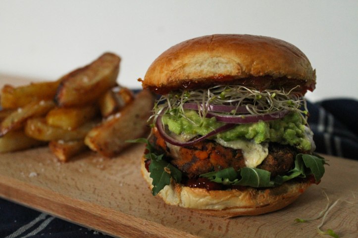 The Ultimate Veggie Burger – Bryony's Kitchen
